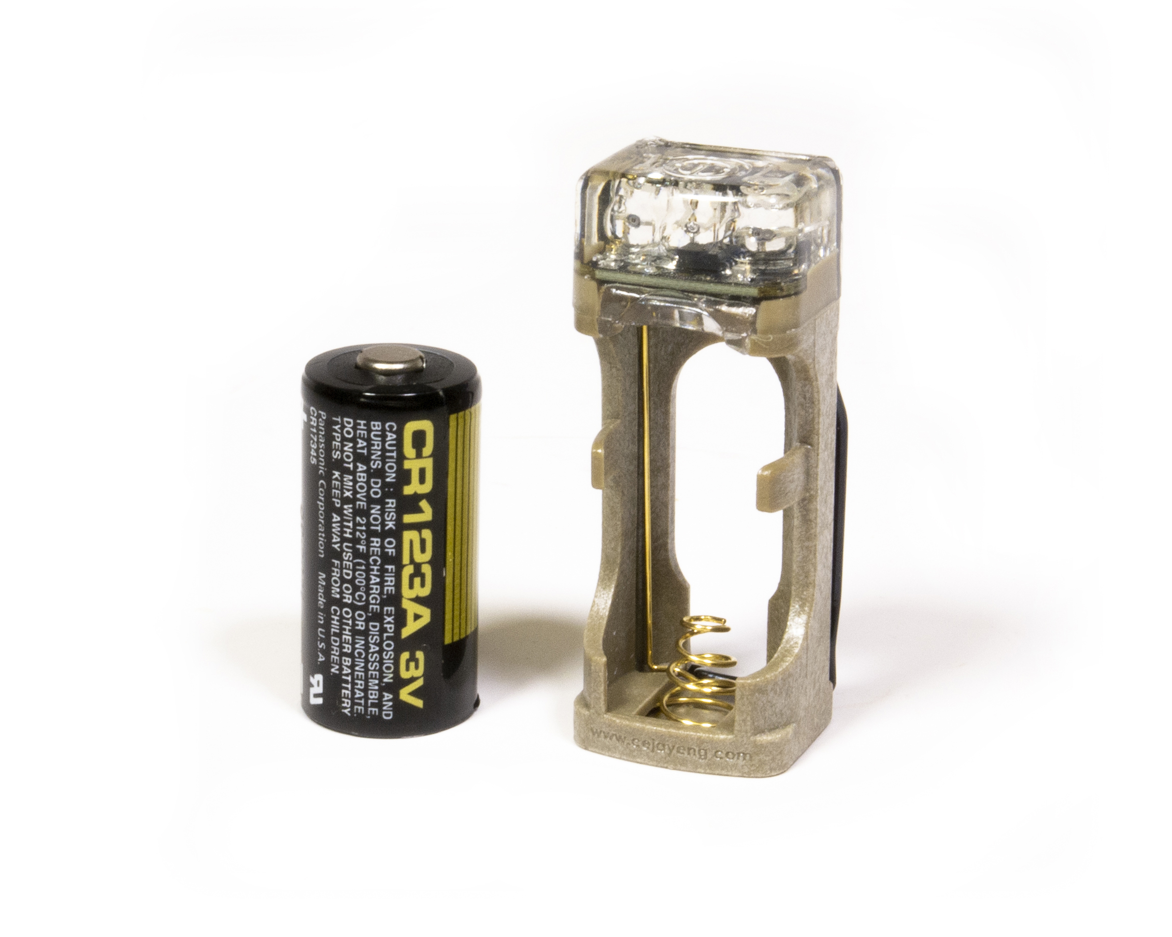 Military Combat Identification: Phoenix Jr.™ 123 Infrared Beacon - Sand