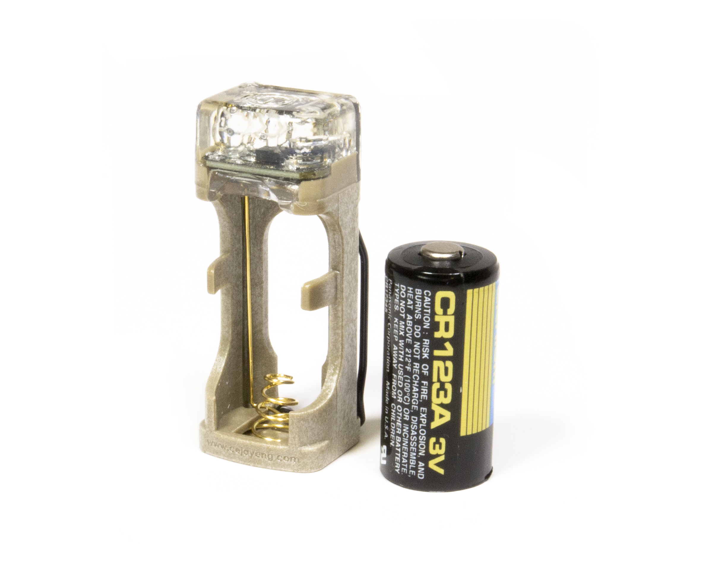 Military Combat Identification: Phoenix Jr.™ 123 Infrared Beacon - Sand