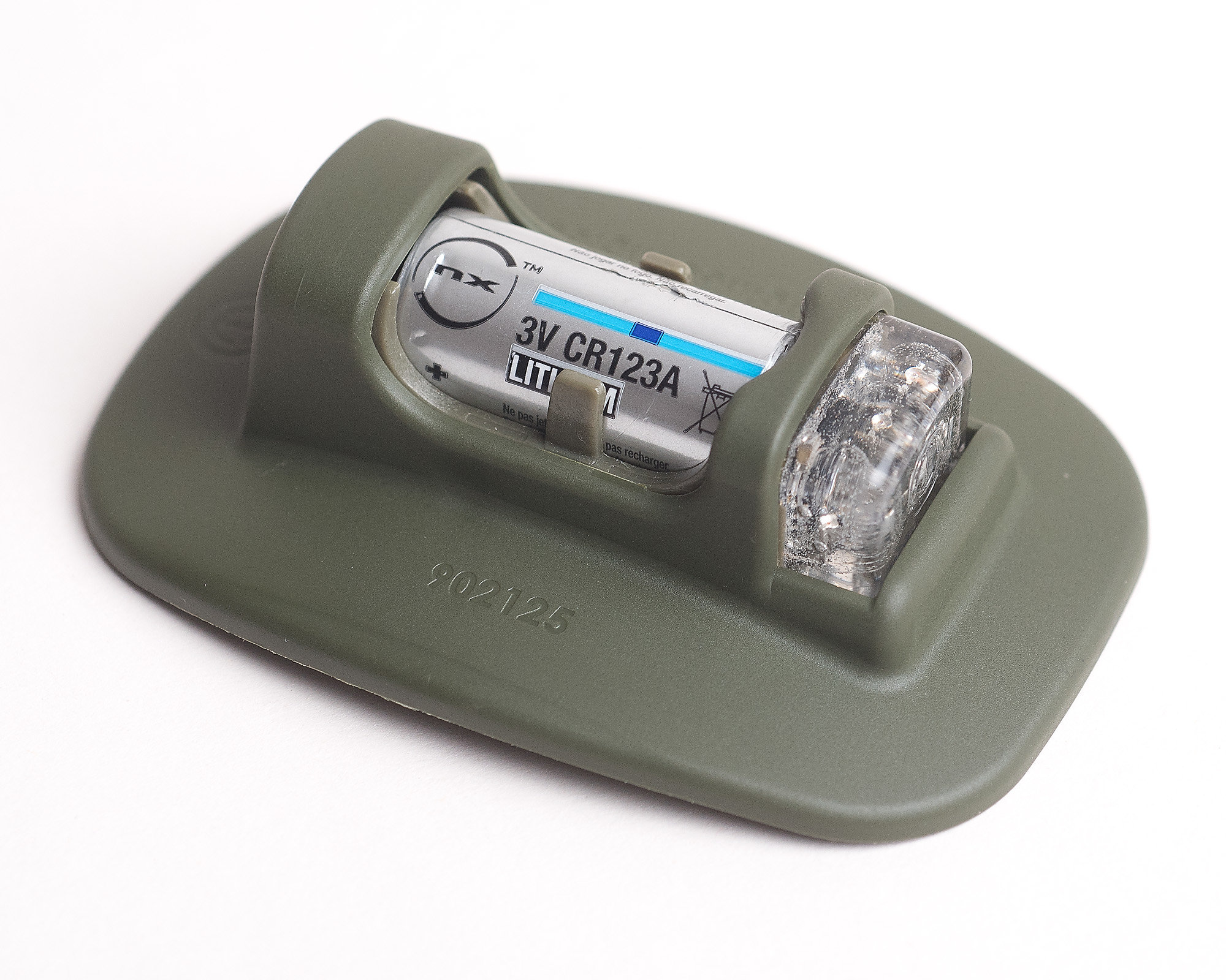 Personal Infrared Strobes and Beacons: Phoenix™ Jr. 123 Flex Mount - Green